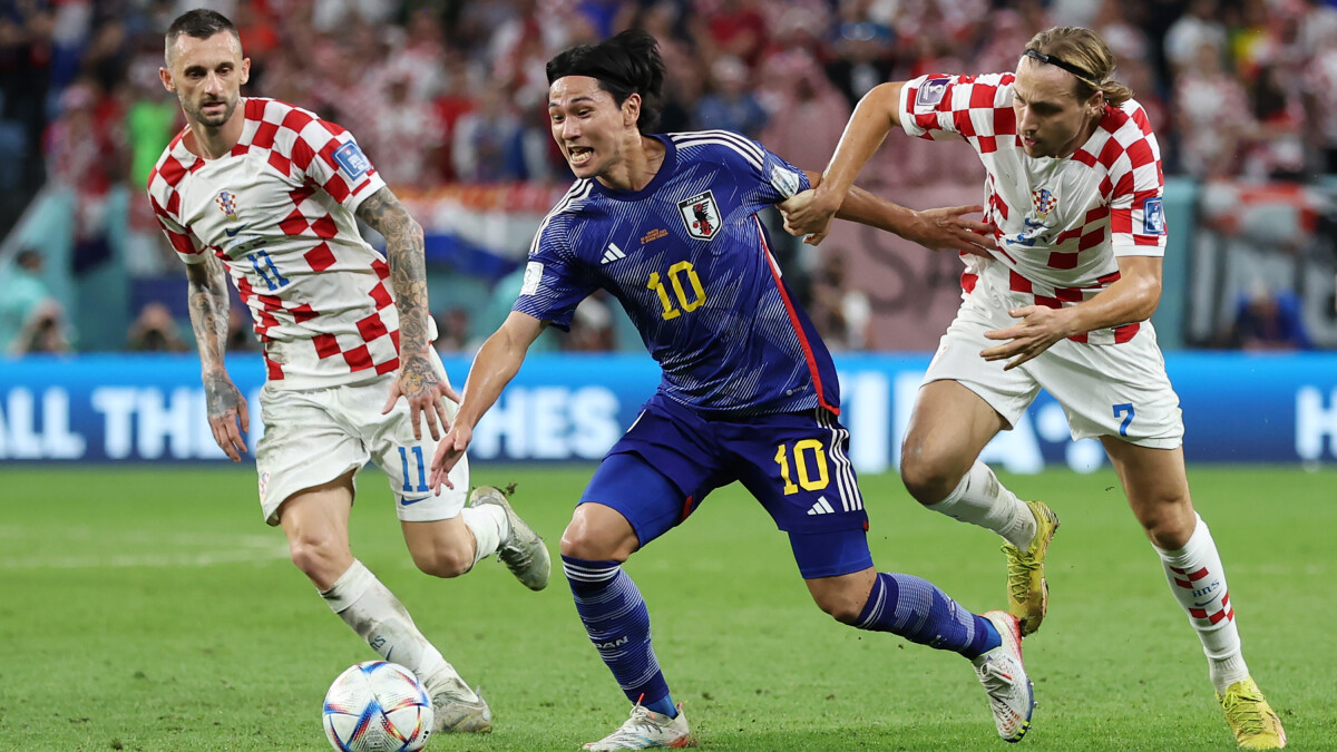 Ro16: Japan v Croatia