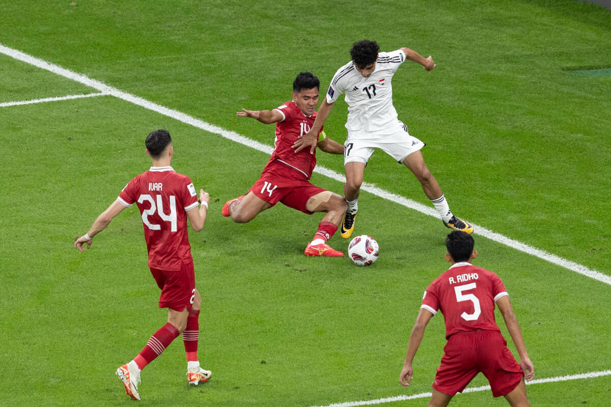 Images - Group D: Indonesia v Iraq