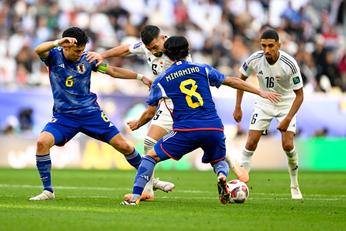 Images - Group D: Iraq v Japan