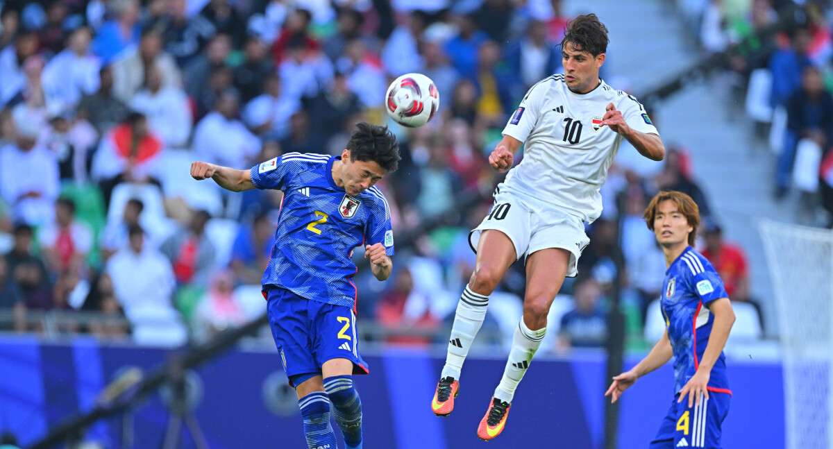 Images - Group D: Iraq v Japan