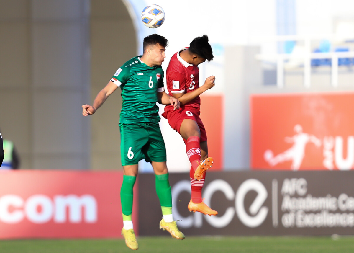 Group A - MD1: Uzbekistan v Syria; Indonesia v Iraq