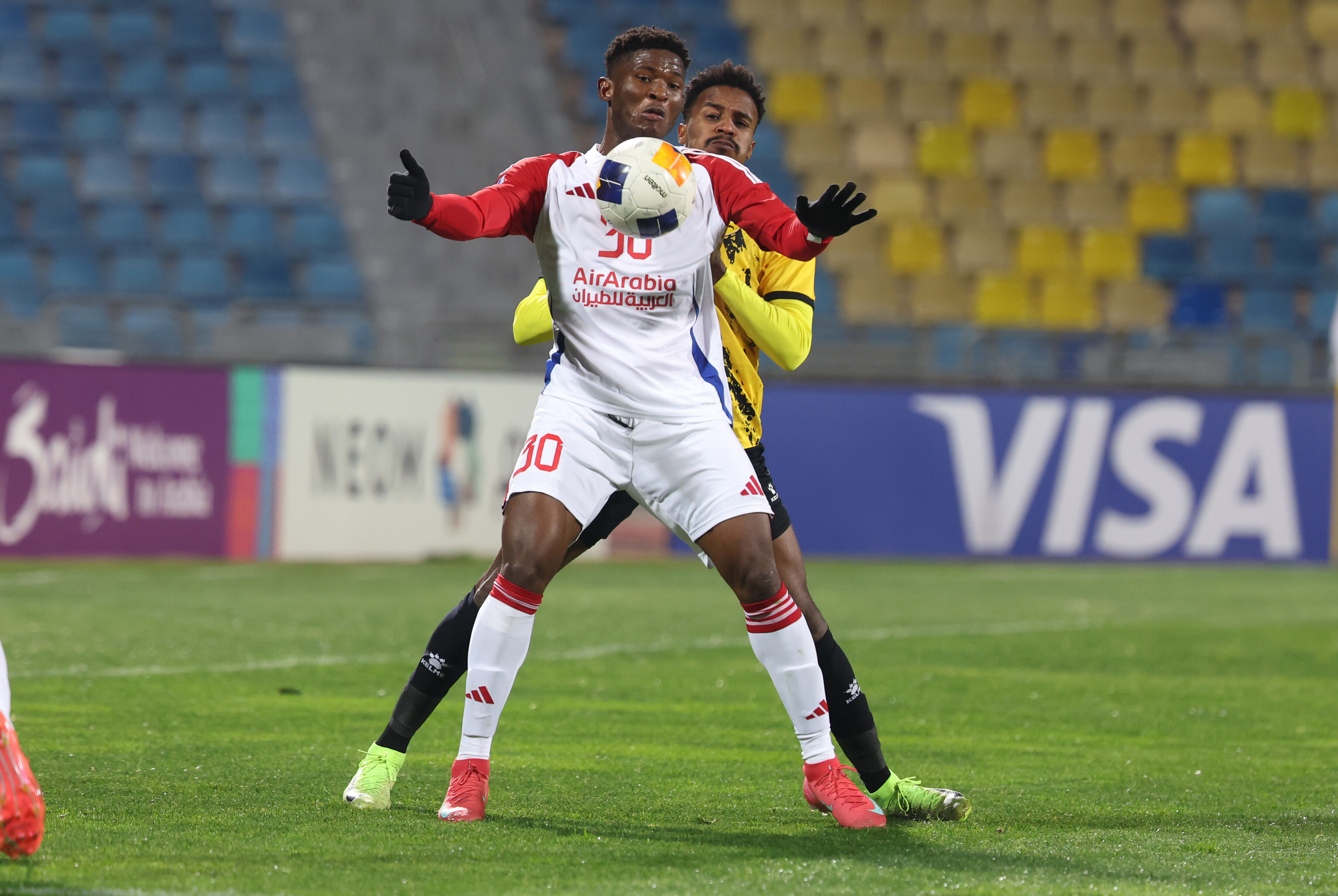 AFC Champions League Two - R16, 1st Leg: Al Hussein (JOR) 0-1 Sharjah ...