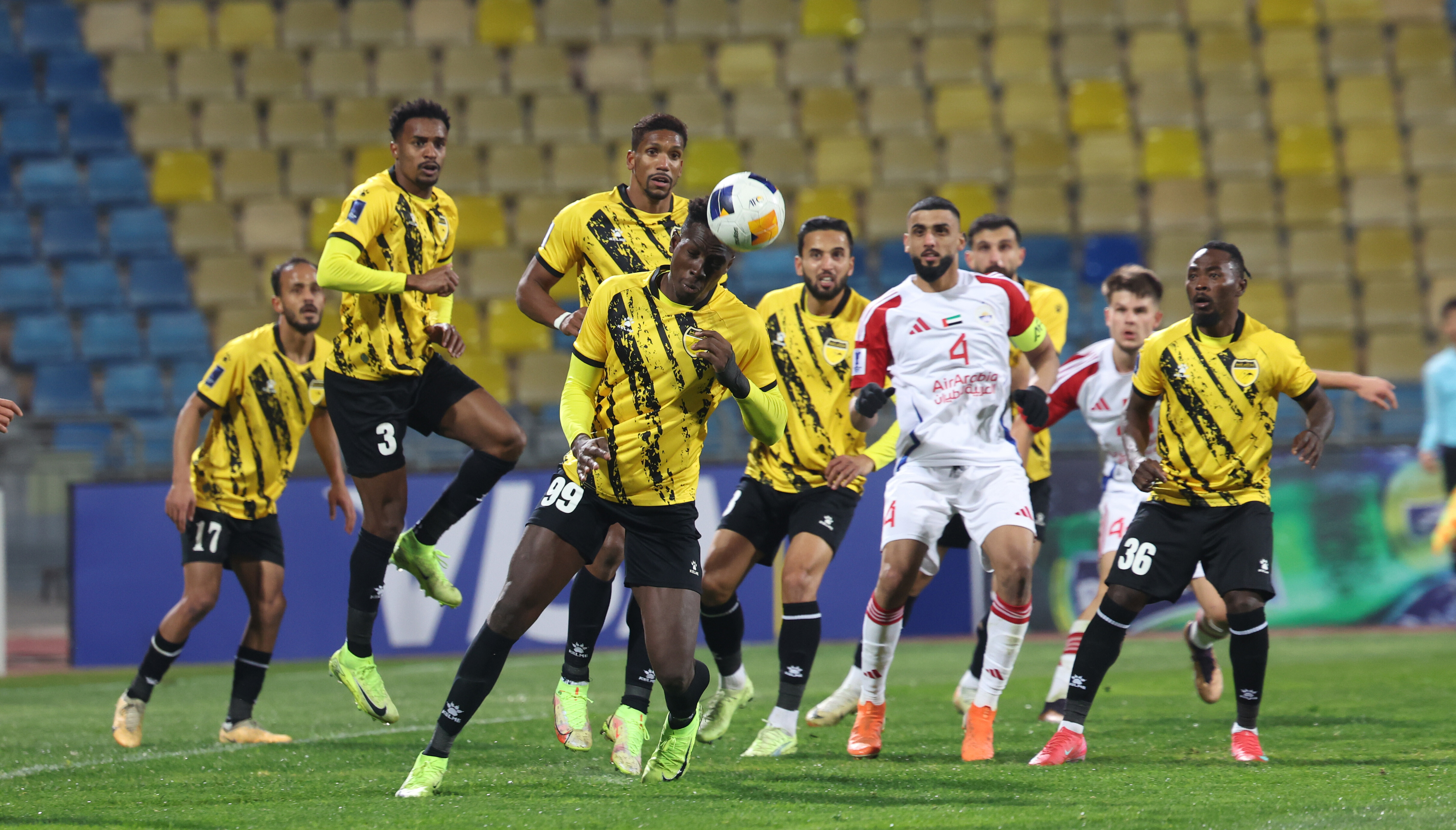 AFC Champions League Two - R16, 1st Leg: Al Hussein (JOR) 0-1 Sharjah FC (UAE)