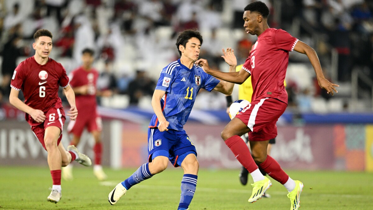 Quarter-final: Qatar v Japan