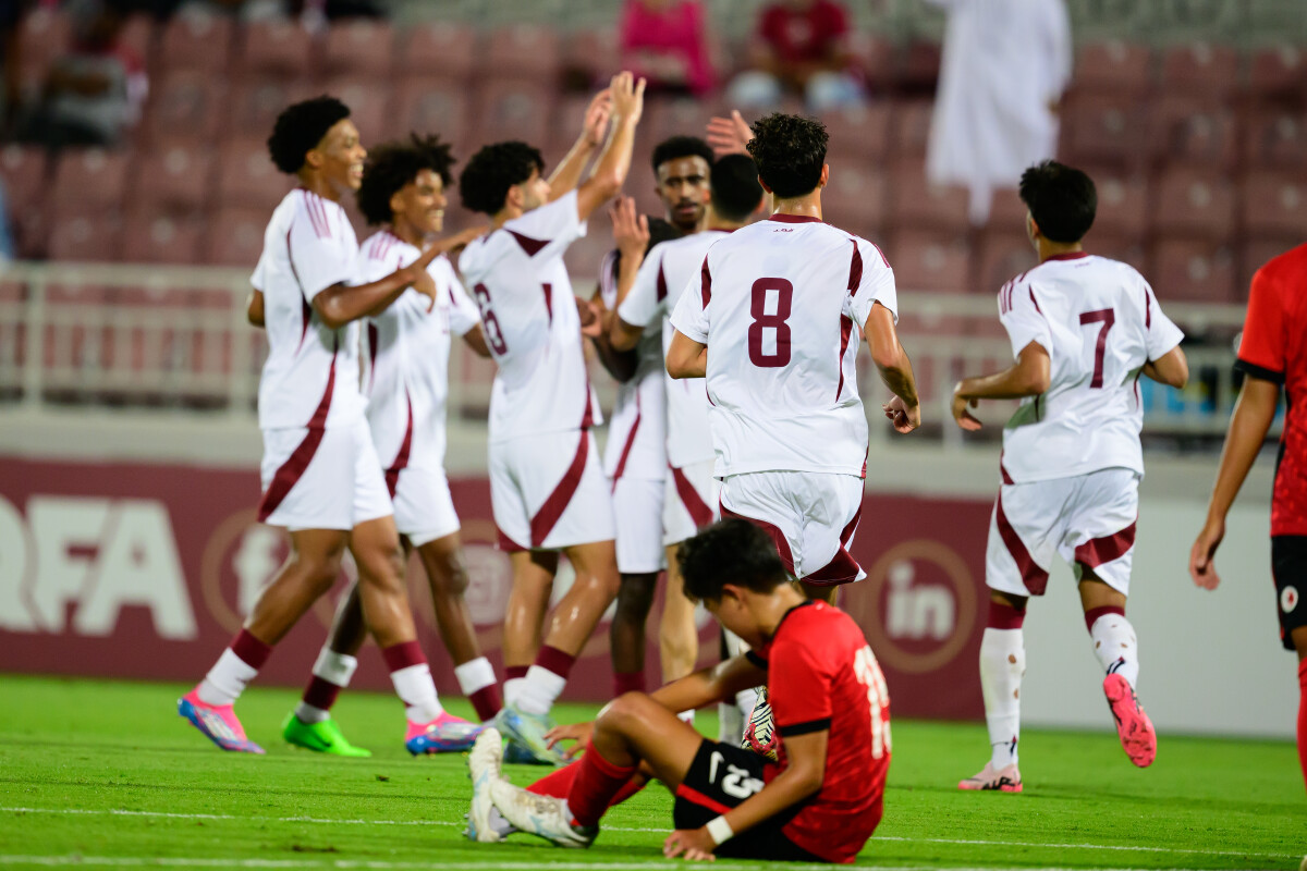 AFC U20 Asian Cup 2025 - Qualifiers - Group J: Hong Kong, China 0-2 Qatar; Singapore 0-2 Jordan