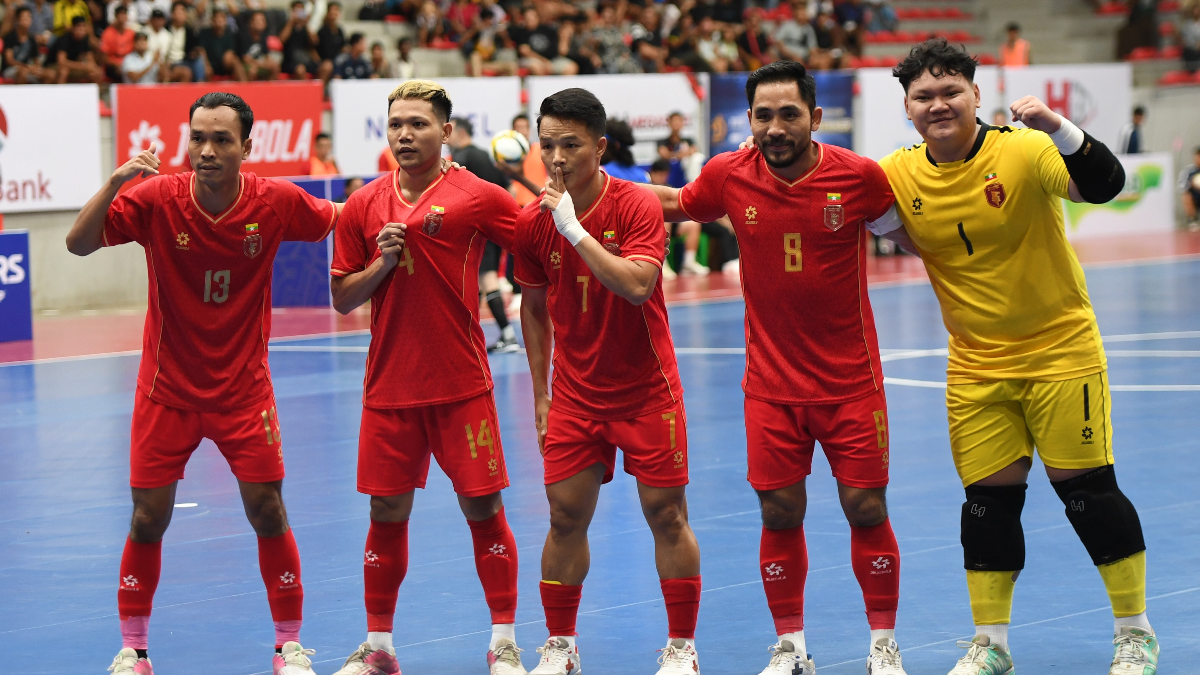 AFC Futsal Asian Cup - Qualifiers - Group H: Myanmar 7-3 Maldives