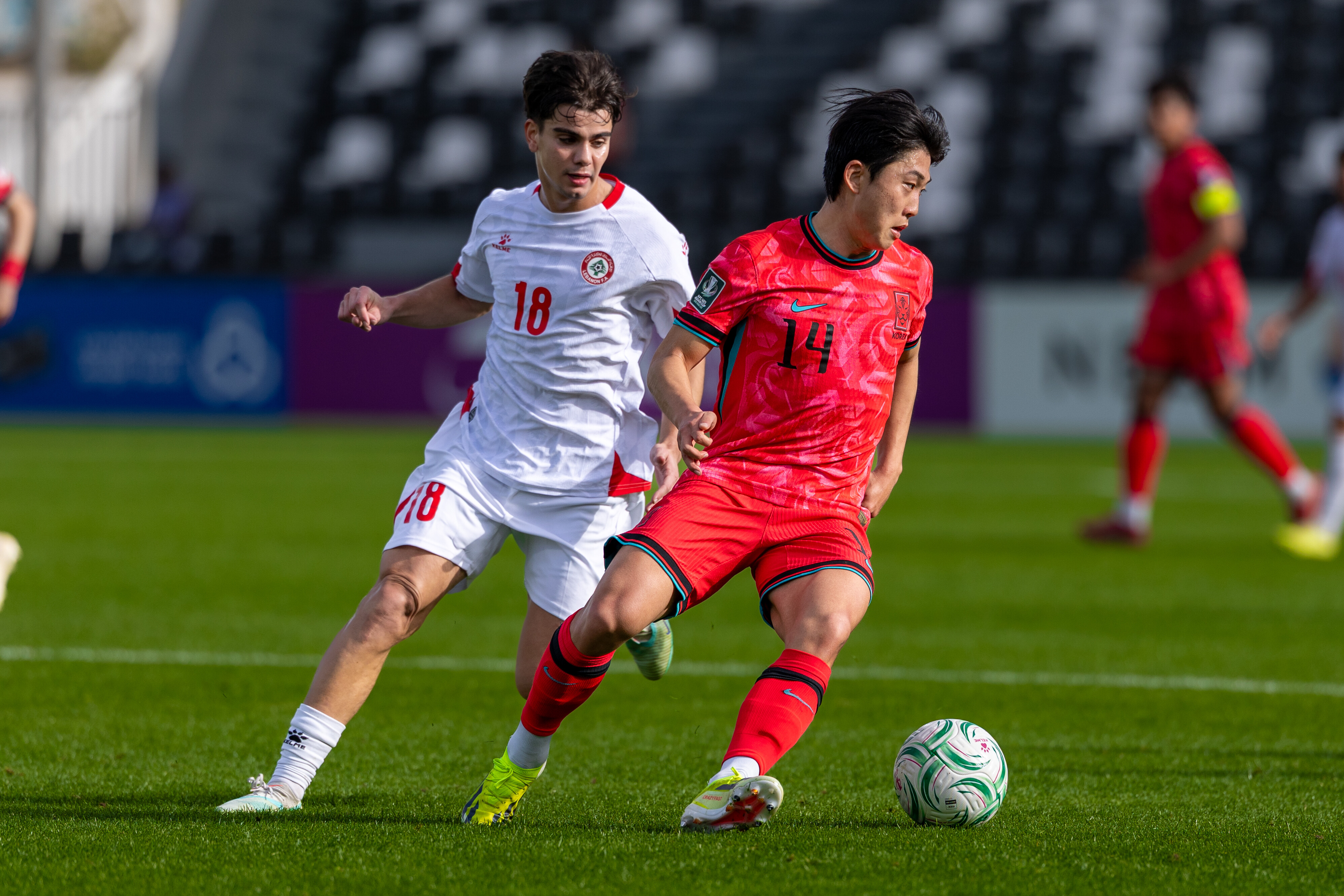 AFC U23 Asian Cup - Group C: Lebanon 2-4 Korea Republic