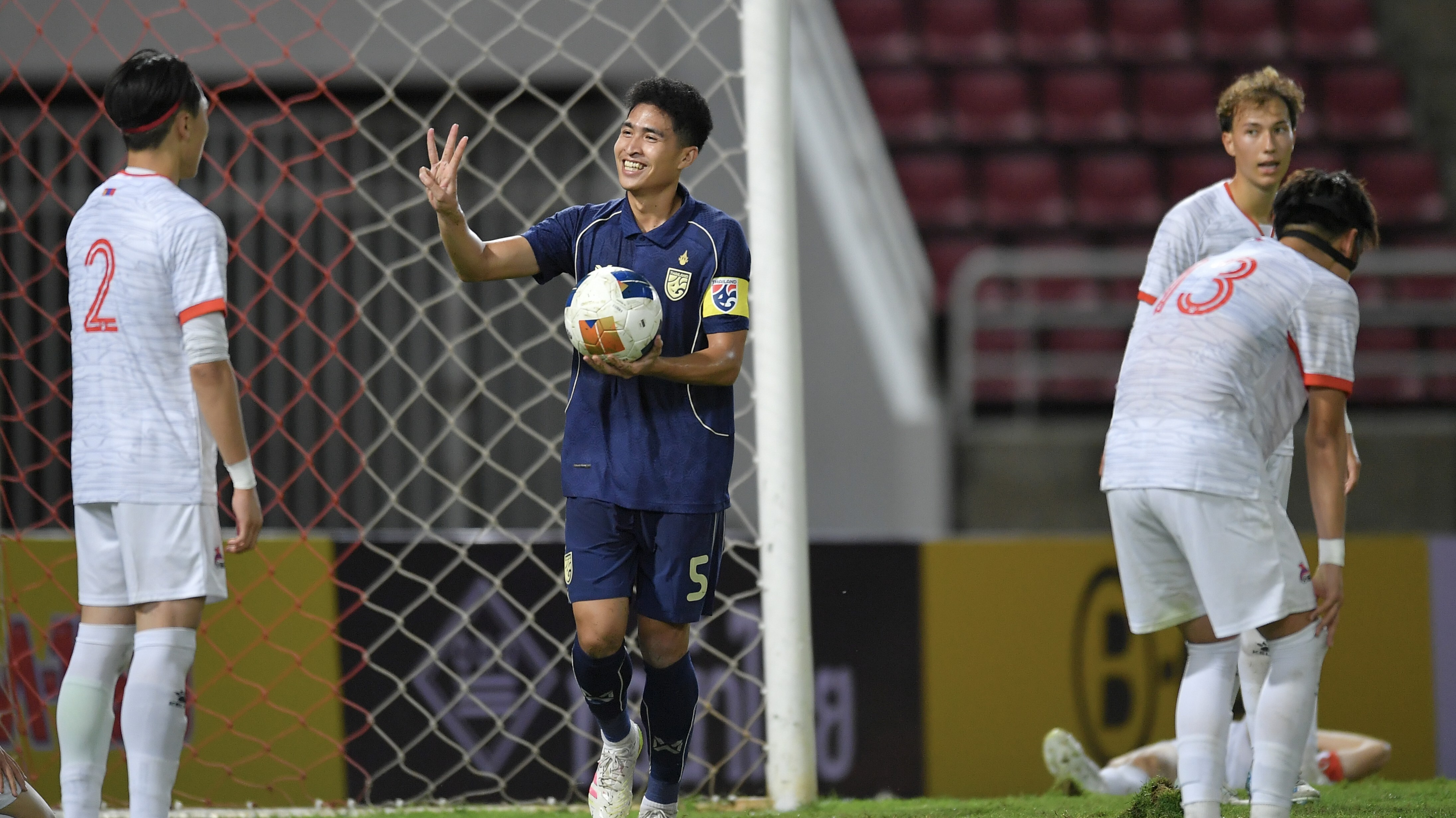 AFC U23 Asian Cup Qualifiers - Group F: Malaysia 0-1 Lebanon; Thailand 6-0 Mongolia