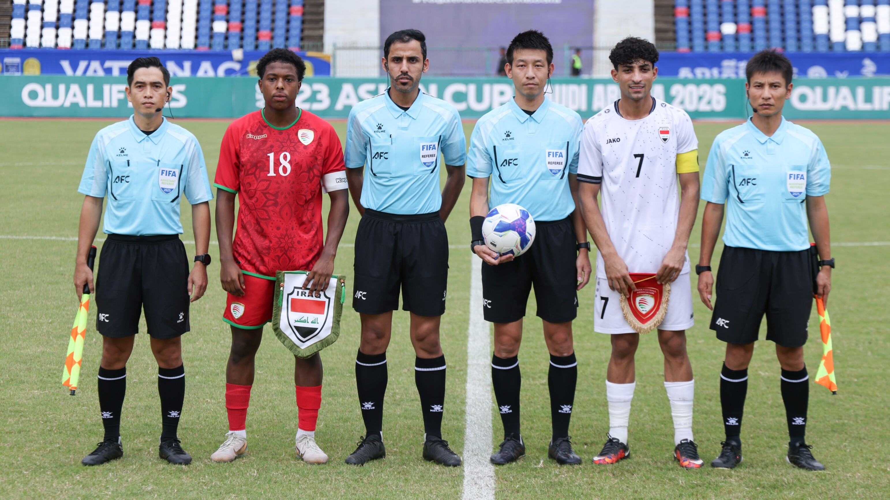 Group G: Oman v Iraq; Pakistan v Cambodia