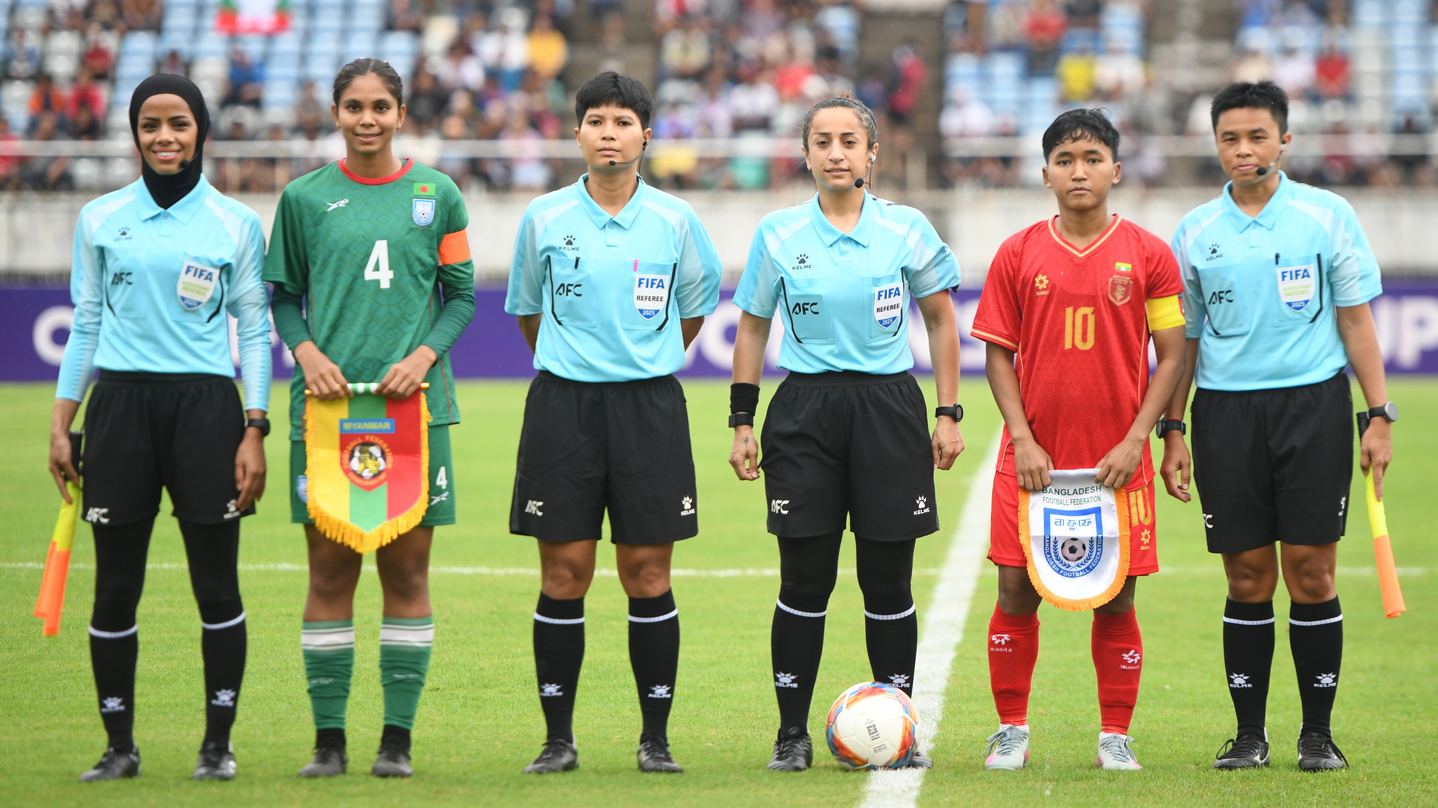 Group C: Bangladesh v Myanmar; Turkmenistan v Bahrain