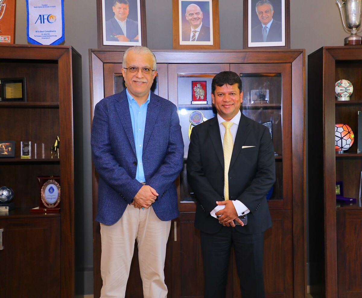 AFC President praises Sri Lanka’s efforts to elevate football
