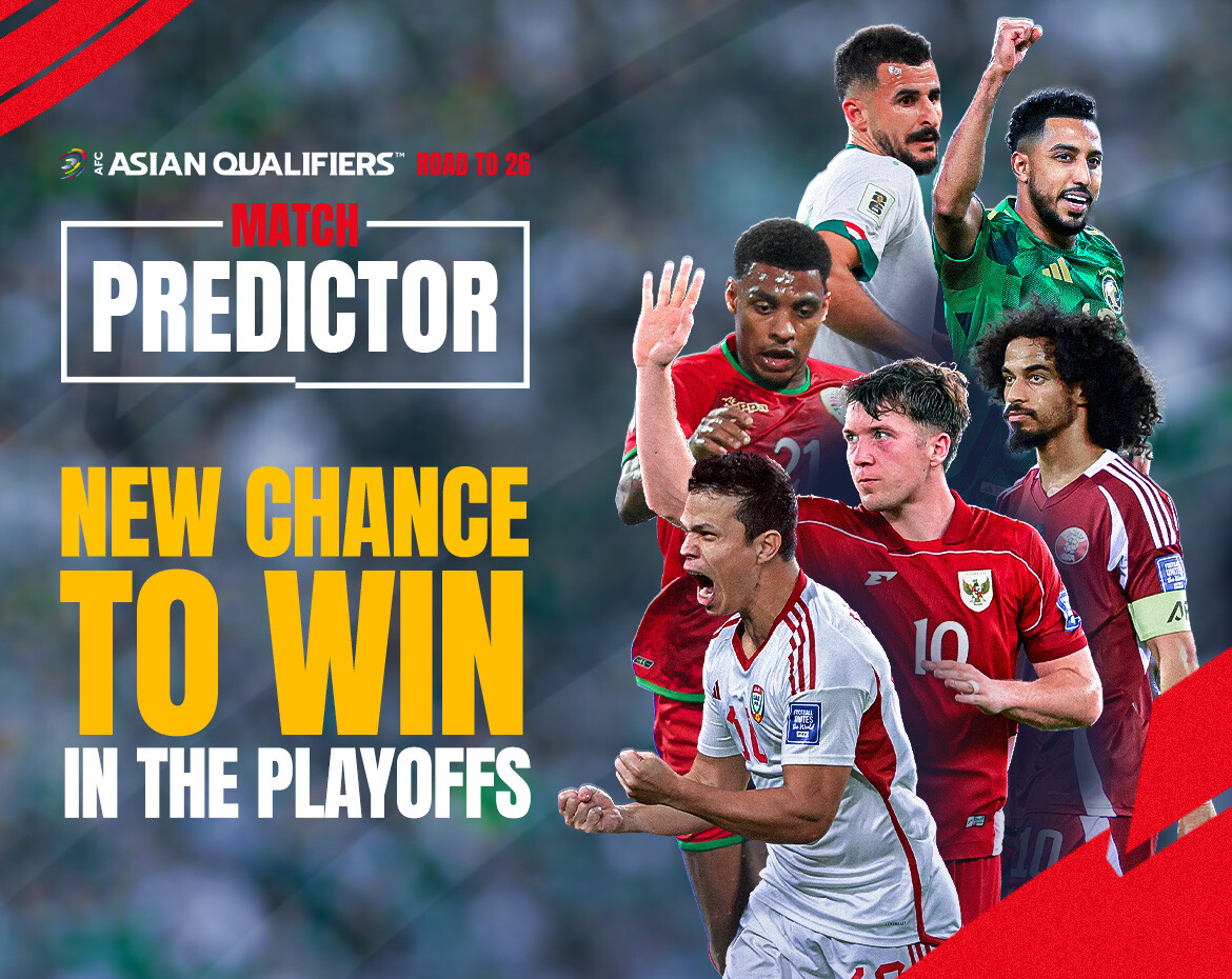 AFC Asian Qualifiers 2026™ - Road to 26 Playoffs Match Predictor