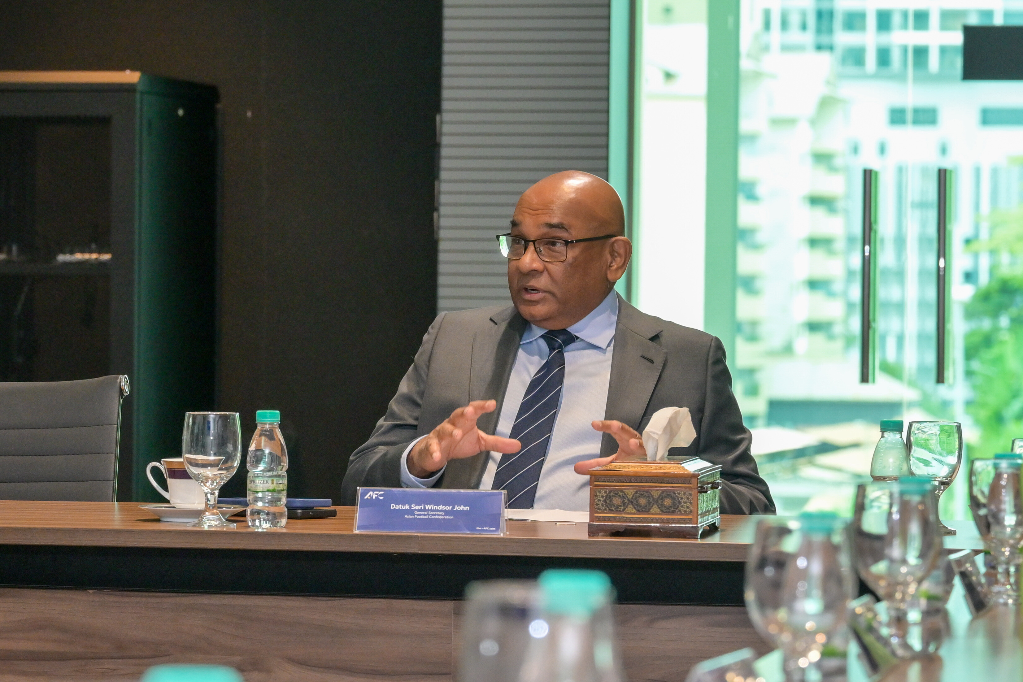 AFC hosts Ministry of Youth and Sports Malaysia in knowledge-sharing visit