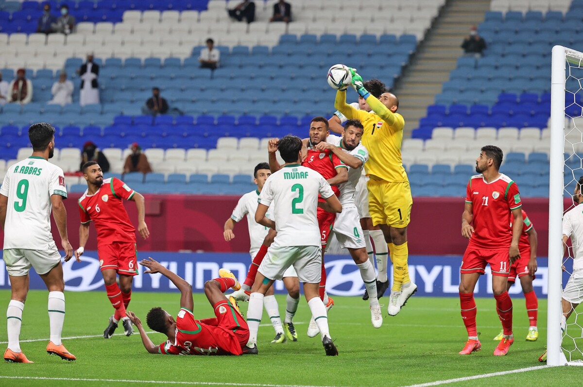 كأس العرب العراق 1 عمان 1