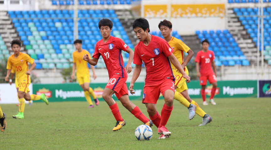 AFC U-16 Championship 2018 Qualifiers Group H: Korea Republic tame ...