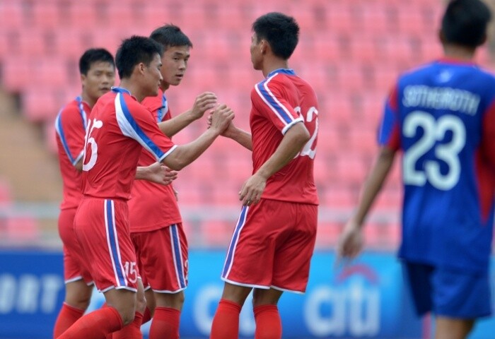 AFC U-23 CHAMPIONSHIP QUALIFIERS: CAMBODIA 1-4 DPR KOREA