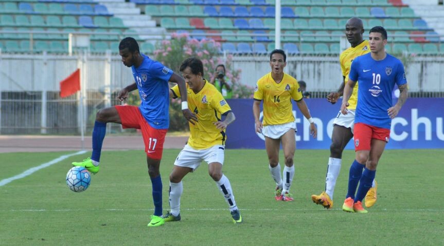 AFC Cup MD2 - Group F: Magwe FC 1-1 Johor Darul Ta'zim