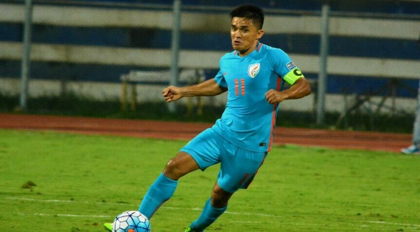 Chhetri delighted with India's impressive display