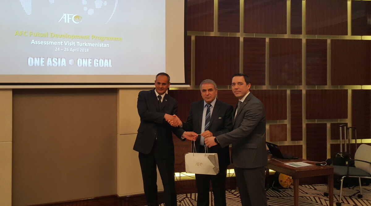 AFC futsal assessment visit to Turkmenistan a success