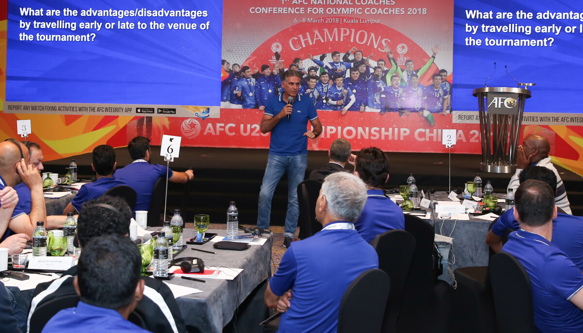 1st AFC National Coaches Conference for Olympic Coaches - carlos