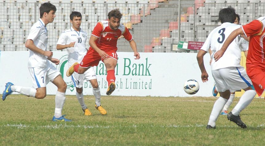 Khirbin double downs Uzbeks as Syria seals Group E top spot